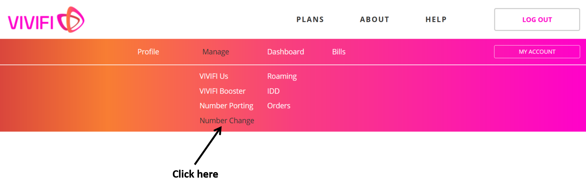 Port-in From Corporate Mobile Plan – VIVIFI